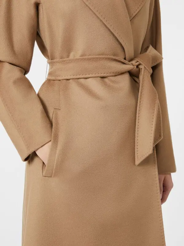 Max Mara Dravenna Belted Coat - Camel