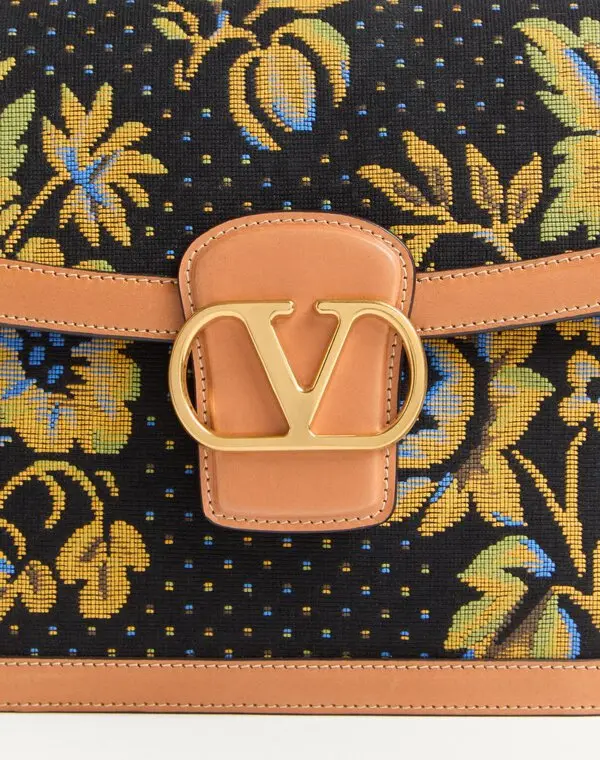 Valentino Garavani 9to5 Jacquard Shoulder Bag - Multicolor
