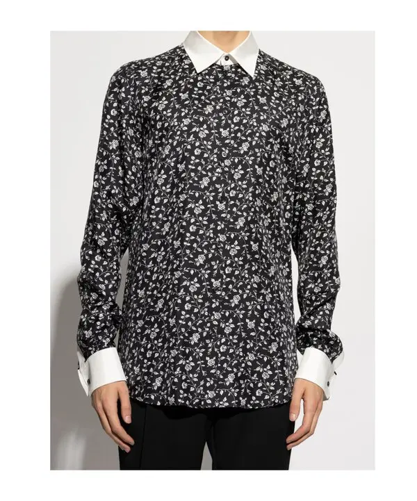 Dolce & Gabbana Dolce Gabbana Floral Printed Shirt