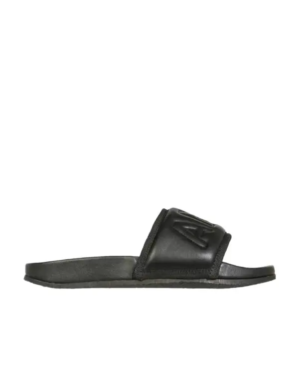 AMBUSH Logo Flip Flops - Black