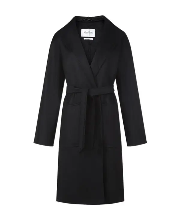 Max Mara Belted Lapel Coat