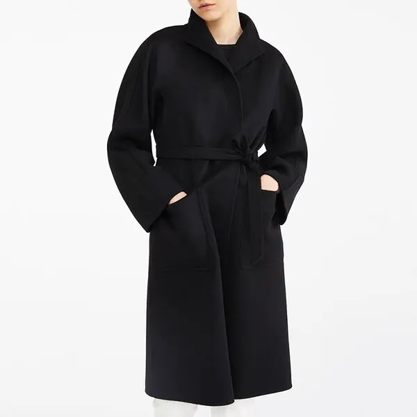 Max Mara Belted Lapel Coat