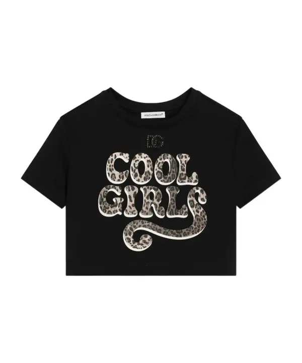 Dolce & Gabbana Short Sleeve Crew Neck Top