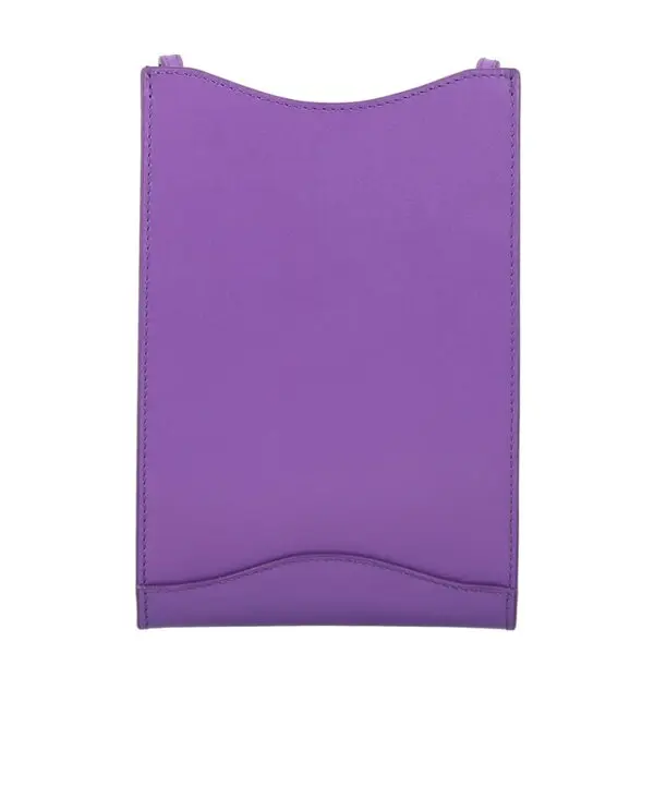 A.p.c. Jamie Logo Print Crossbody Bag - Purple