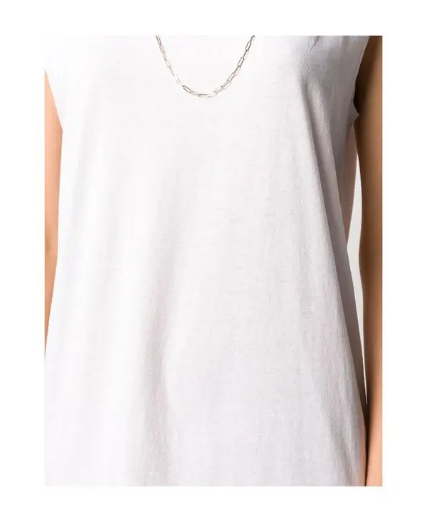 Saint Laurent Sleeveless Round Neck Dress