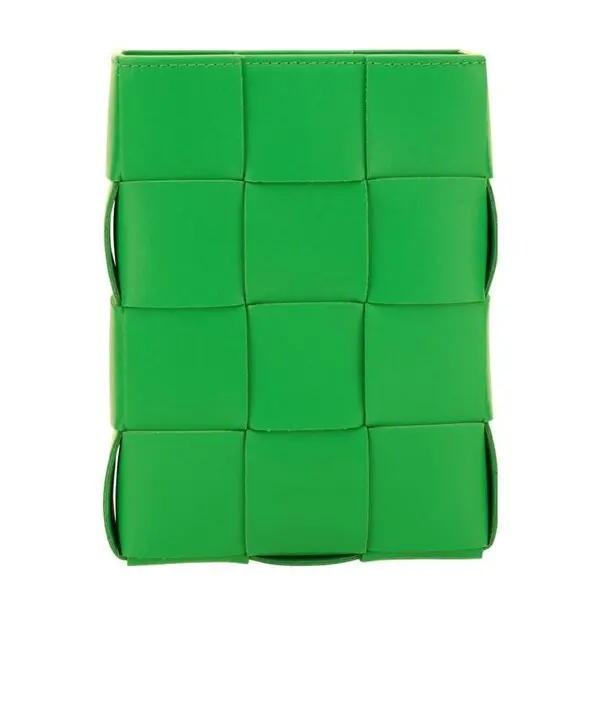 Bottega Veneta Mini Cassette Crossbody Bag - Parrot Green