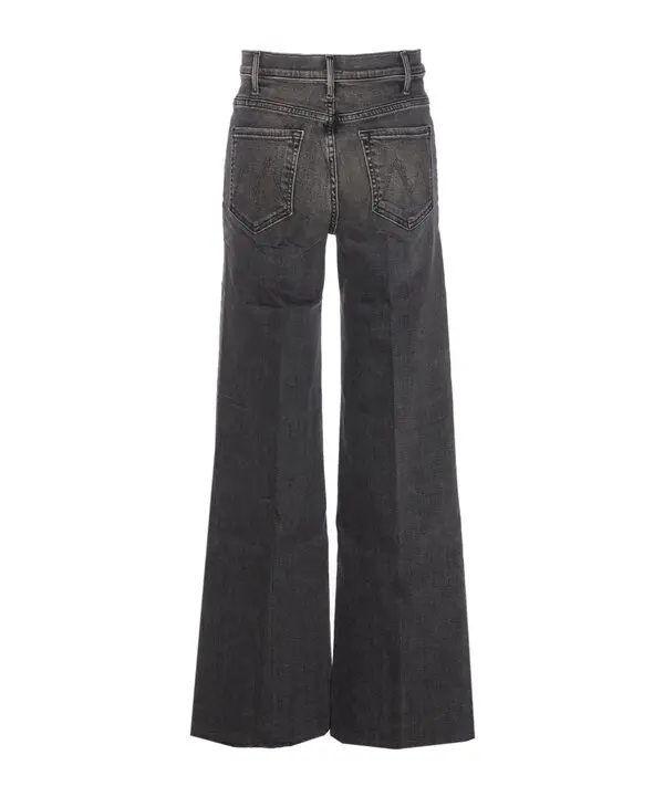 MOTHER The Patch Maven Sneak Jeans - Black