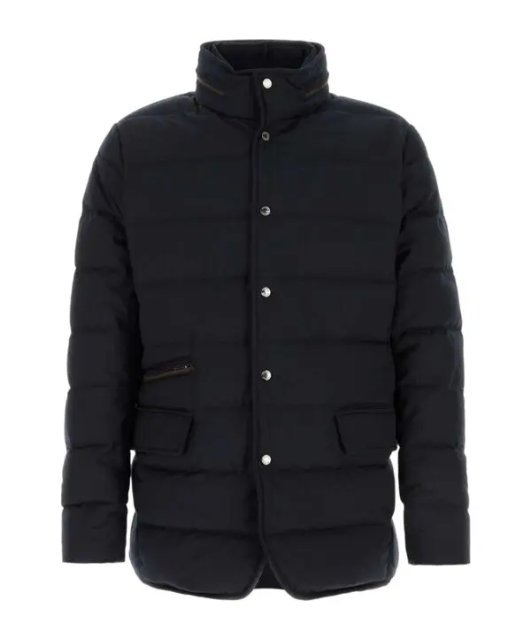 MOORER Ilvo Pum Quilted Down Jacket - Black