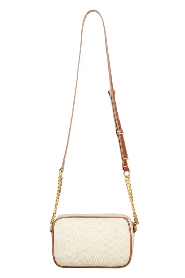 Balmain B-army 18 Zipped Camera Bag - Brown