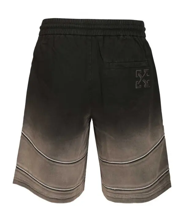Off-White Logo Embroidered Drawstring Shorts