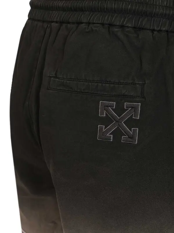Off-White Logo Embroidered Drawstring Shorts