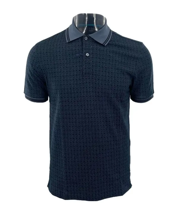 Dunhill Buckle Short-sleeved Polo Shirt