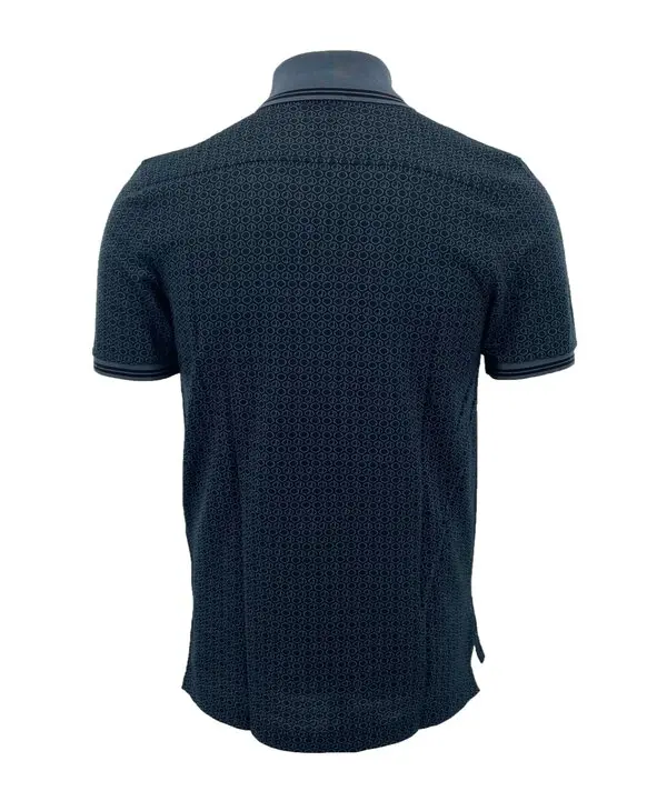 Dunhill Buckle Short-sleeved Polo Shirt