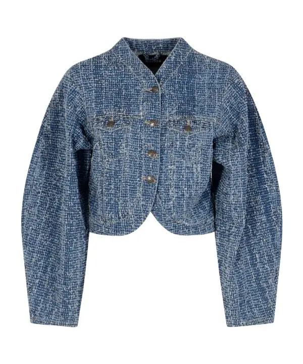 ROTATE BY BIRGER CHRISTENSEN Long Sleeve Textured Jacket