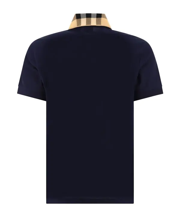 Burberry Short-sleeved Straight Hem Polo Shirt - No