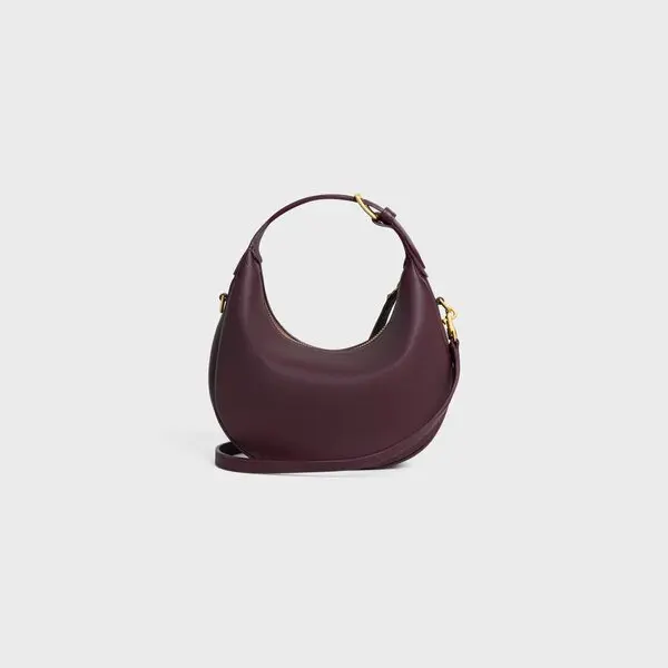 Celine Teen Lulu Grained Calfskin Shoulder Bag - Red