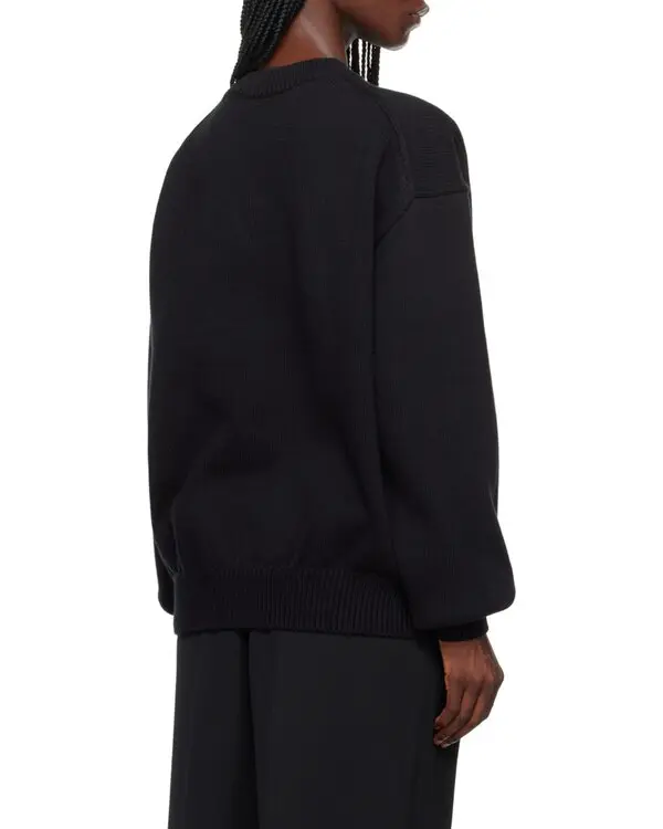 Alexander Wang Logo Printed Crewneck Jumper