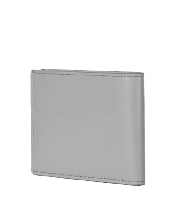 Fendi Squared Ff Bi-fold Wallet - Grey