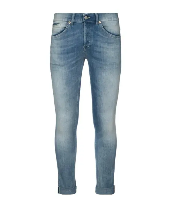 DONDUP Slim Fit Classic Pants - Blue