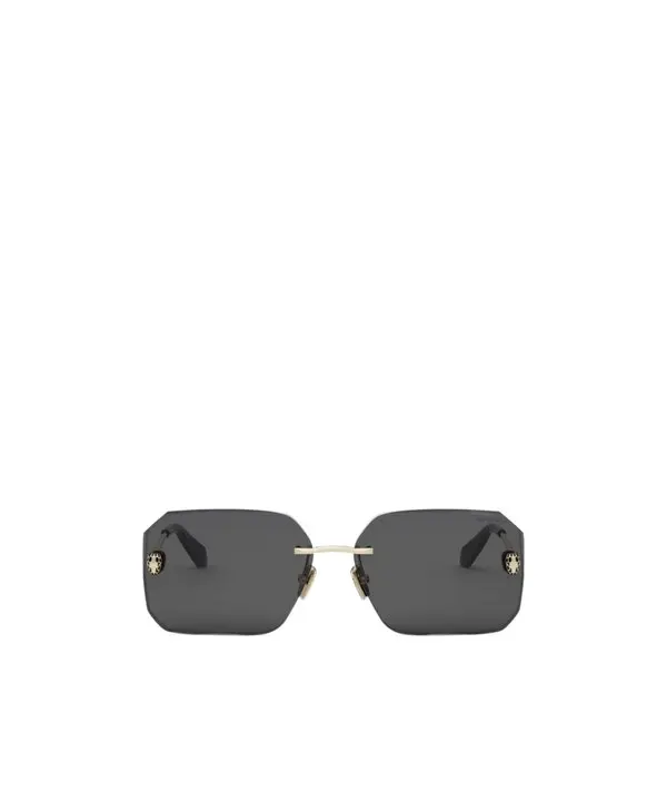 BVLGARI Rectangle Frame Sunglasses - Gray