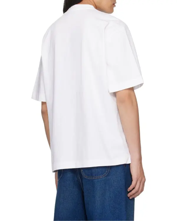 Off-White Logo Printed Crewneck T-shirt - Gray