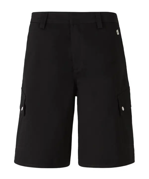 Off-White Bermuda Cargo Shorts - Black
