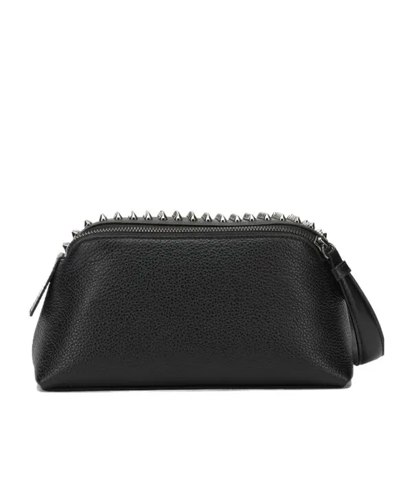 CHRISTIAN LOUBOUTIN Funky Stud Detailed Pouch - Black