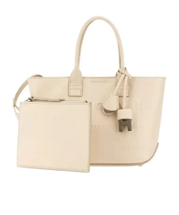 Hogan Address Mini Shopping Bag - Ivory
