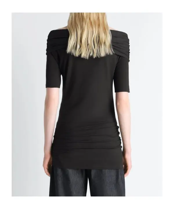 LEMAIRE Short Sleeve Twisted Top