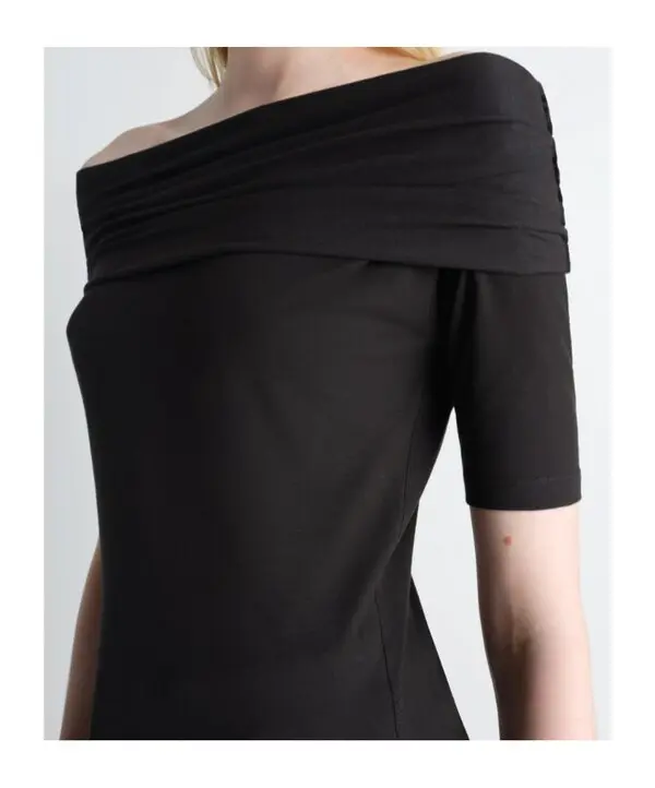 LEMAIRE Short Sleeve Twisted Top