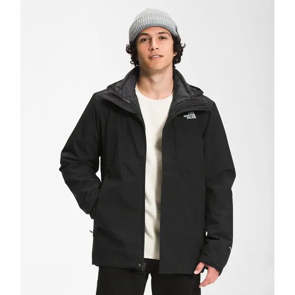 The North Face Logo Embroidered Waterproof 3-in-1 Jacket