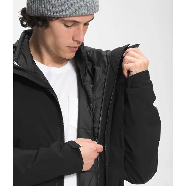 The North Face Logo Embroidered Waterproof 3-in-1 Jacket