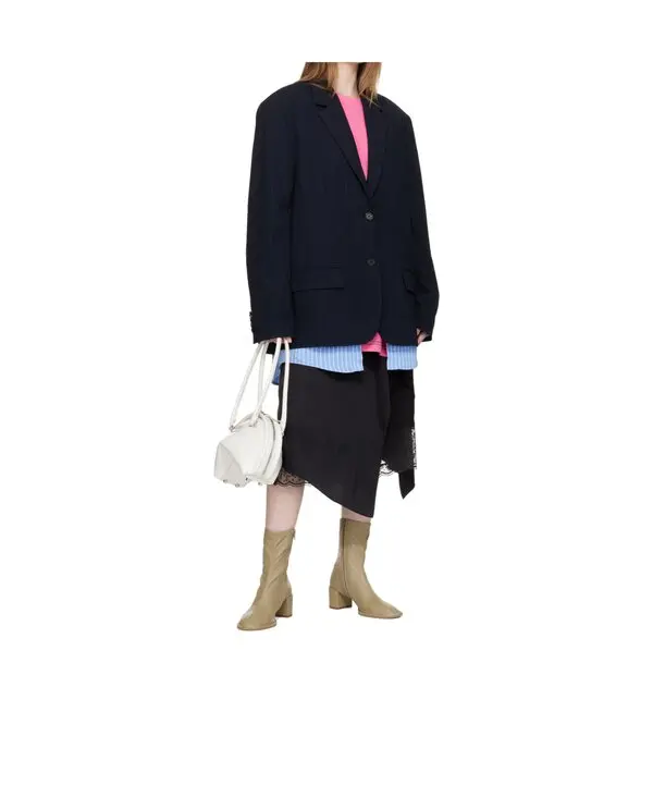 By Far Josiah Sheepskin Nappa Leather Ankle Boots