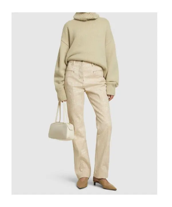 Jacquemus Le De-nîmes Norma Straight Jeans - Beige