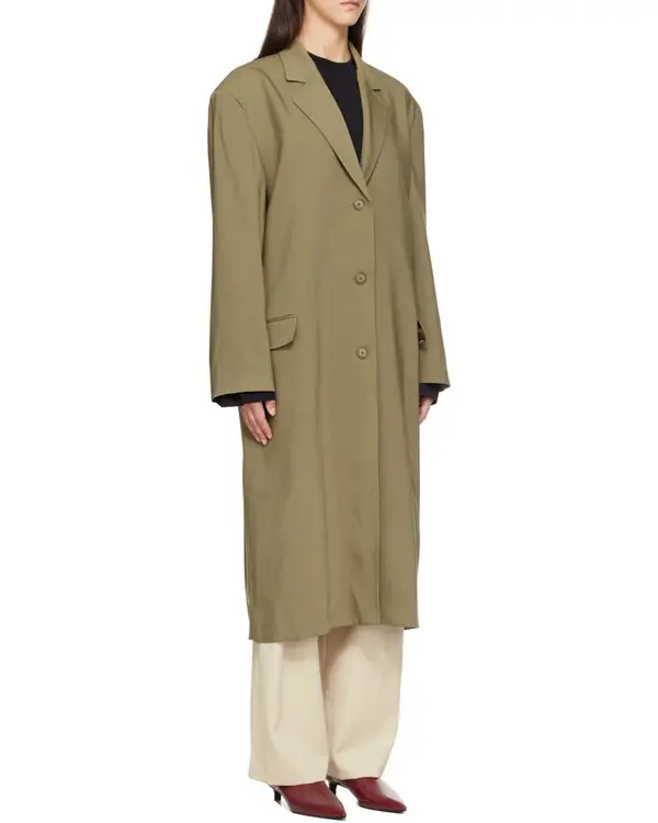 THE FRANKIE SHOP Pocket Tribeca Long Jacket