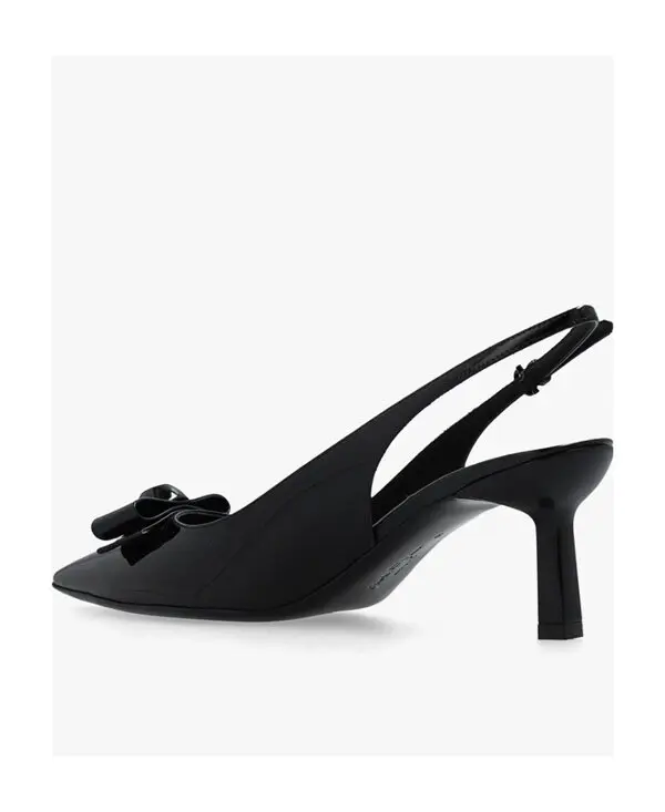 FERRAGAMO Vara Bow Slingback Pumps - Black