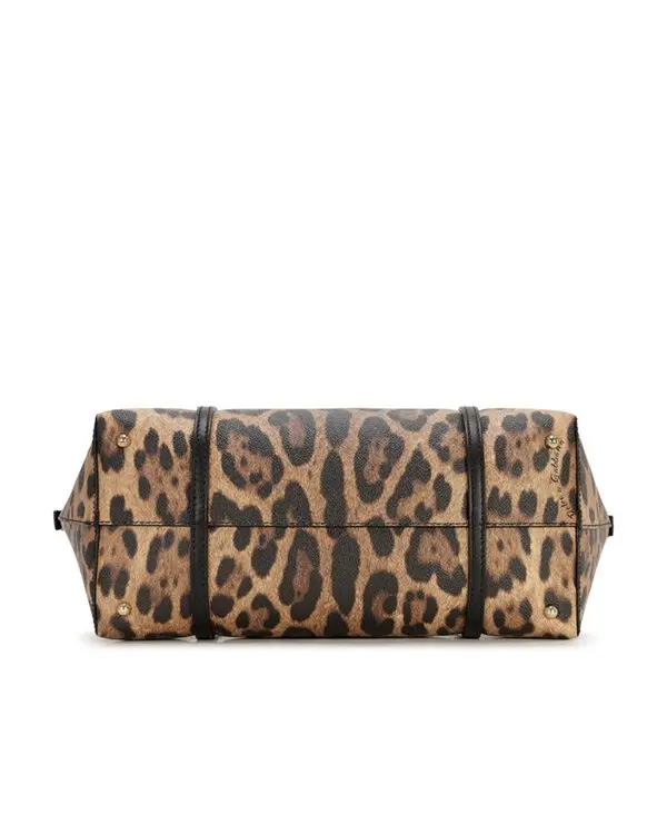 Dolce & Gabbana Leopard Print Tote Bag