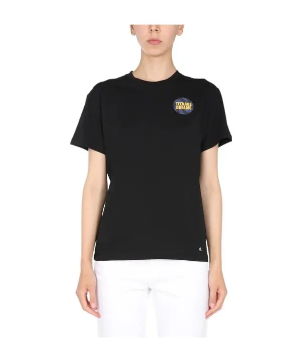 Raf Simons Teenage Dreams Patch T-shirt - Black