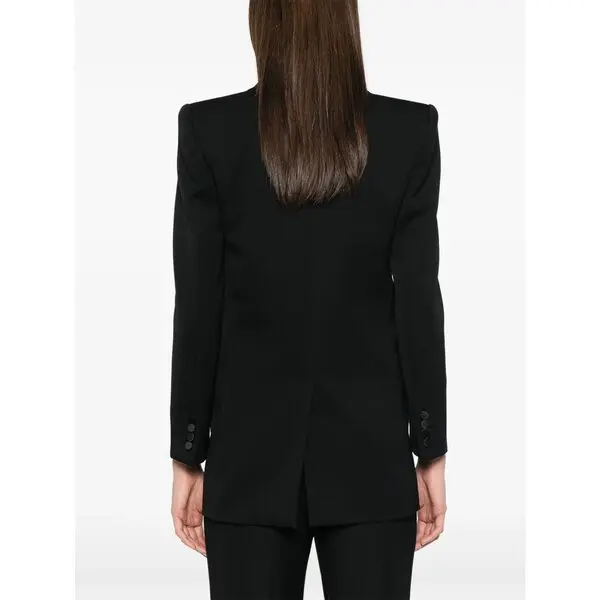 Saint Laurent Tuxedo Single-breasted Jacket With Peak Lapels