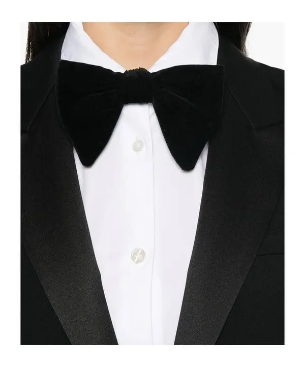 Saint Laurent Tuxedo Single-breasted Jacket With Peak Lapels