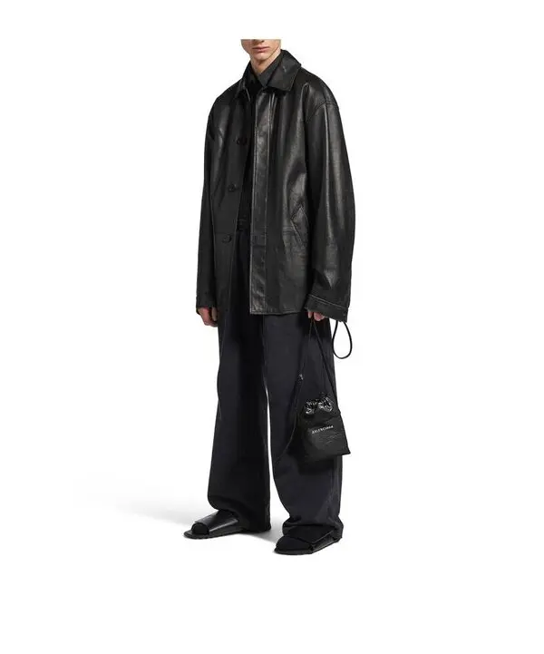 Balenciaga Shopper Drawstring Phone Holder