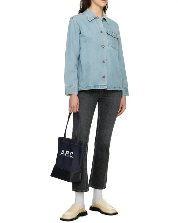 A.p.c. Janice Buttoned Denim Jacket