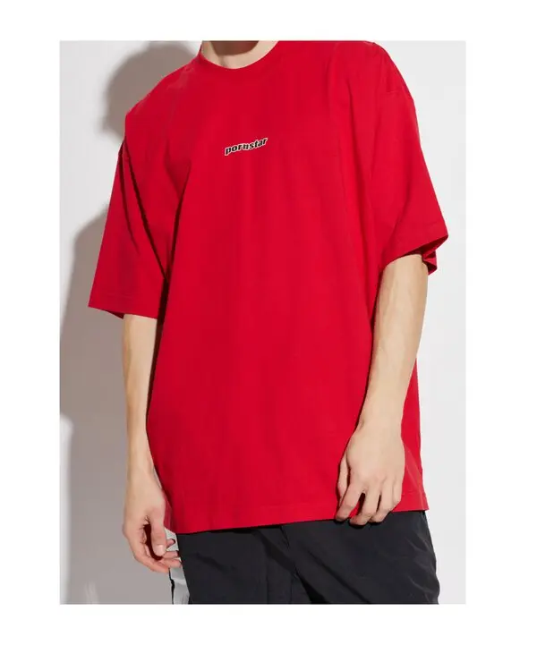 Vetements Pornstar Printed Crewneck T-shirt