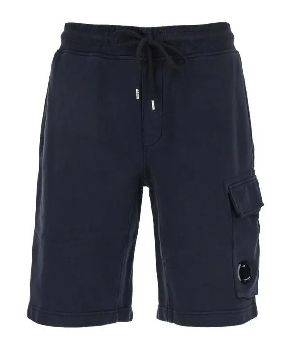 C.P. COMPANY Lens Motif Cargo Shorts - Black