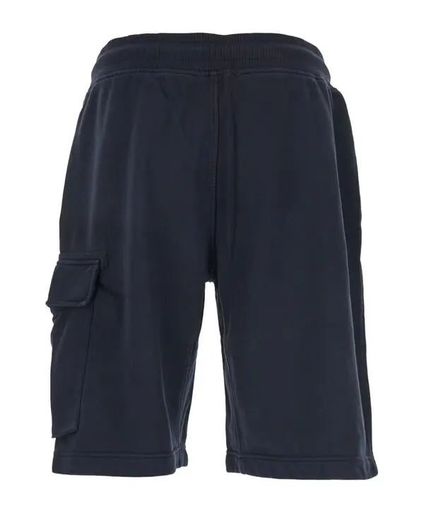 C.P. COMPANY Lens Motif Cargo Shorts - Black