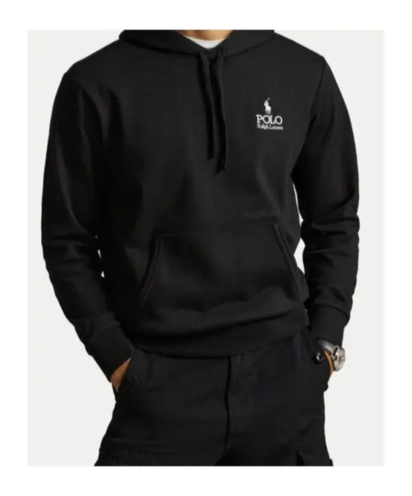 Polo Ralph Lauren Logo Embroidered Drawstring Hoodie