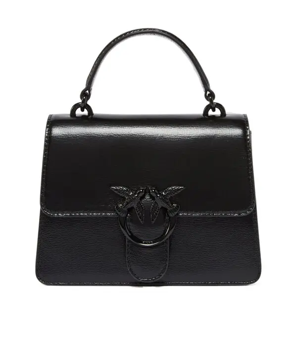 Pinko Mini Love Bag One Top Handle Handbag - Black