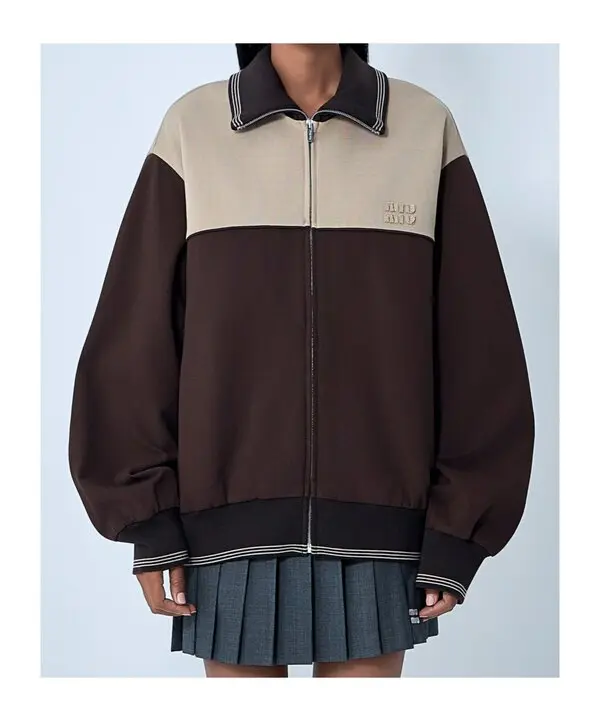 Miu Miu Zipped Sweatshirt