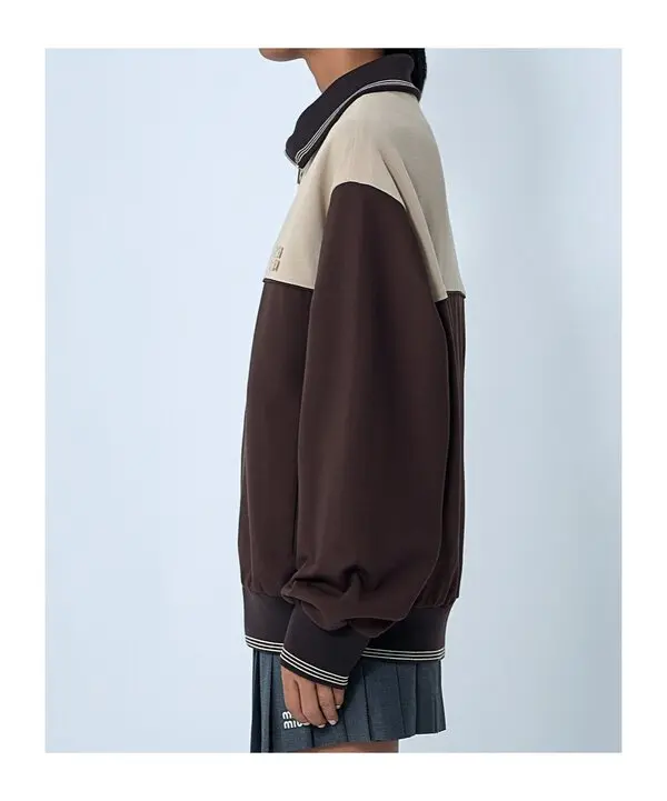 Miu Miu Zipped Sweatshirt