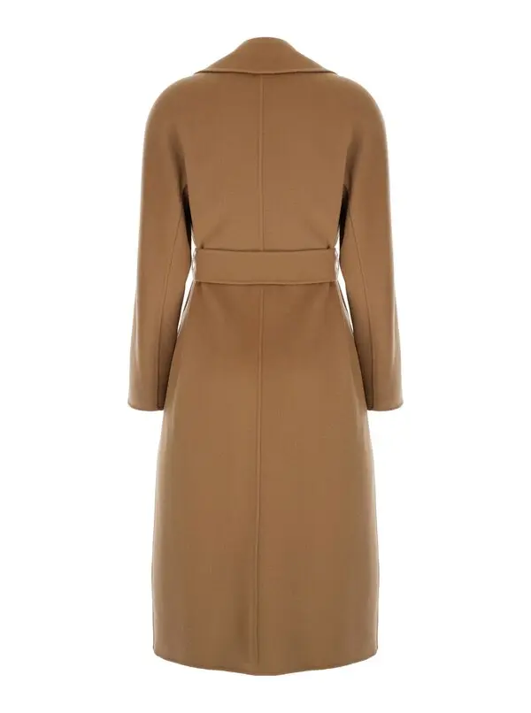 Max Mara Belted Coat - Brown